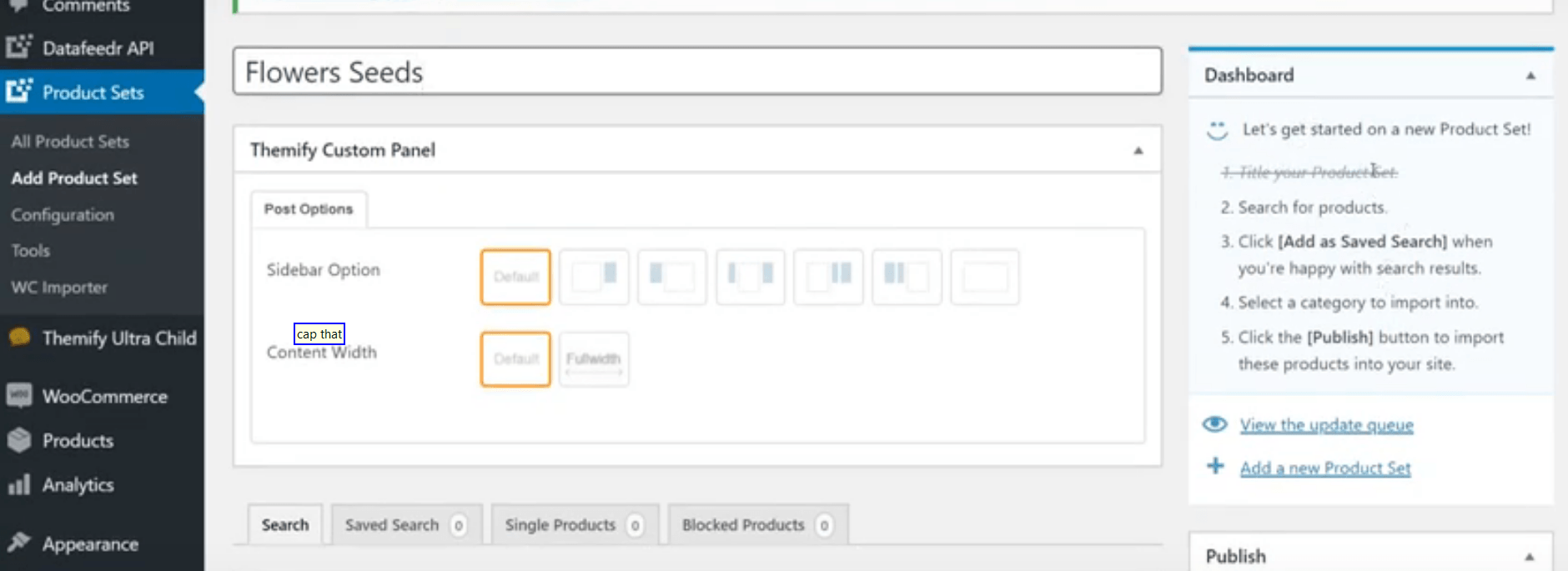 Creating Product Sets In Datafeedr 2020 - Roy Bretton Online