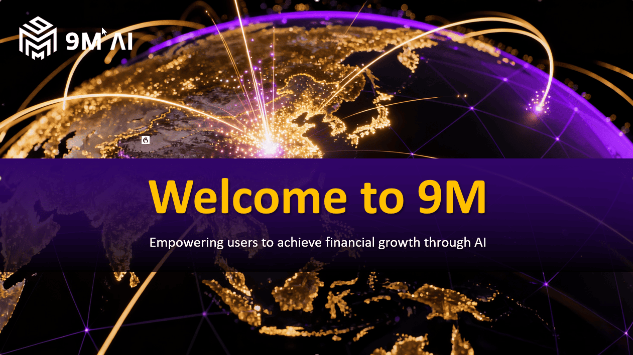The 9M AI investments platform presentation